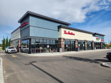Tim Hortons Cladding Projects - Joca-West Construction LTD. | Cladding ...